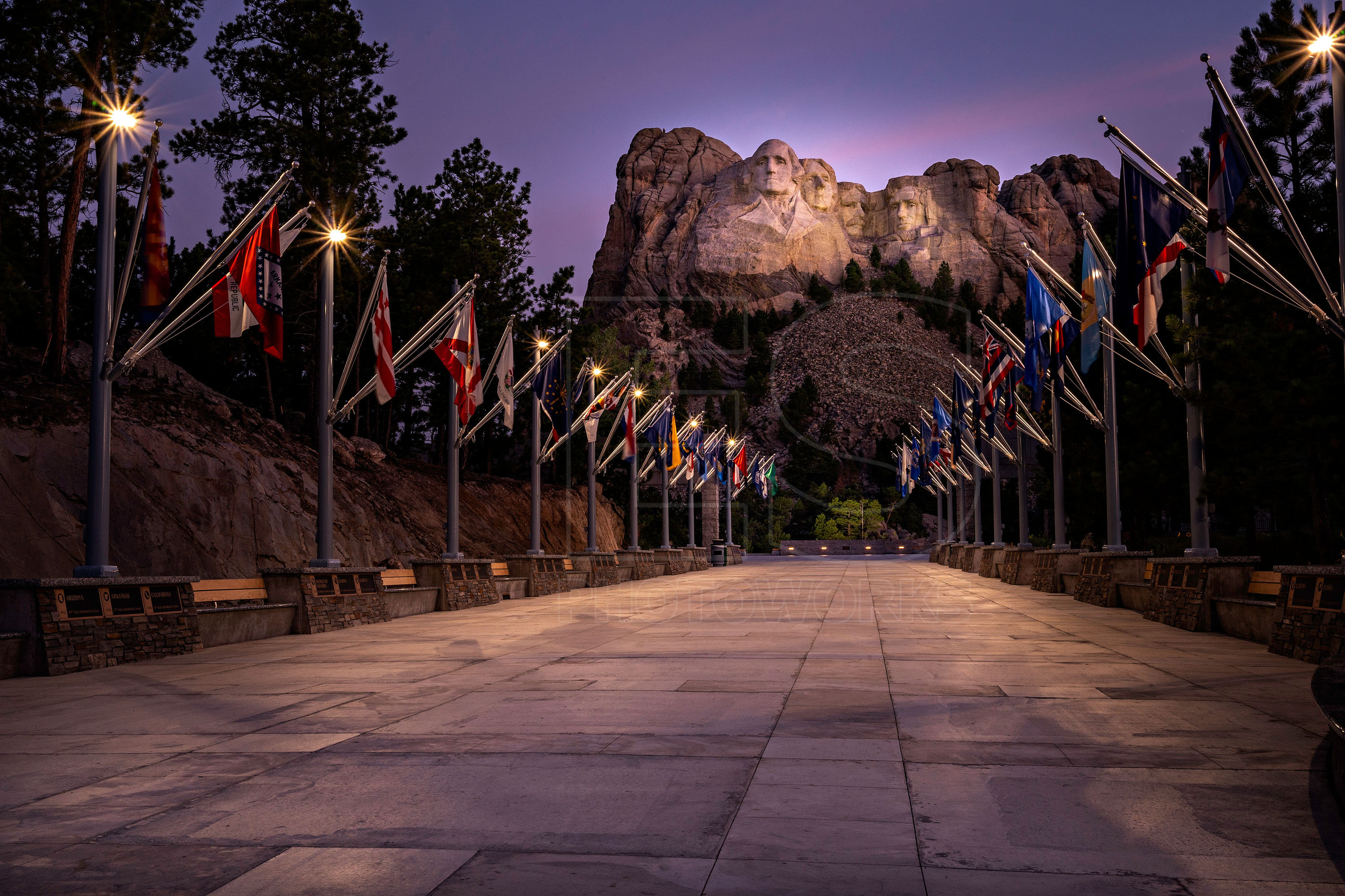 Gorgeous Colors of Mount Rushmore National Memorial in - Etsy