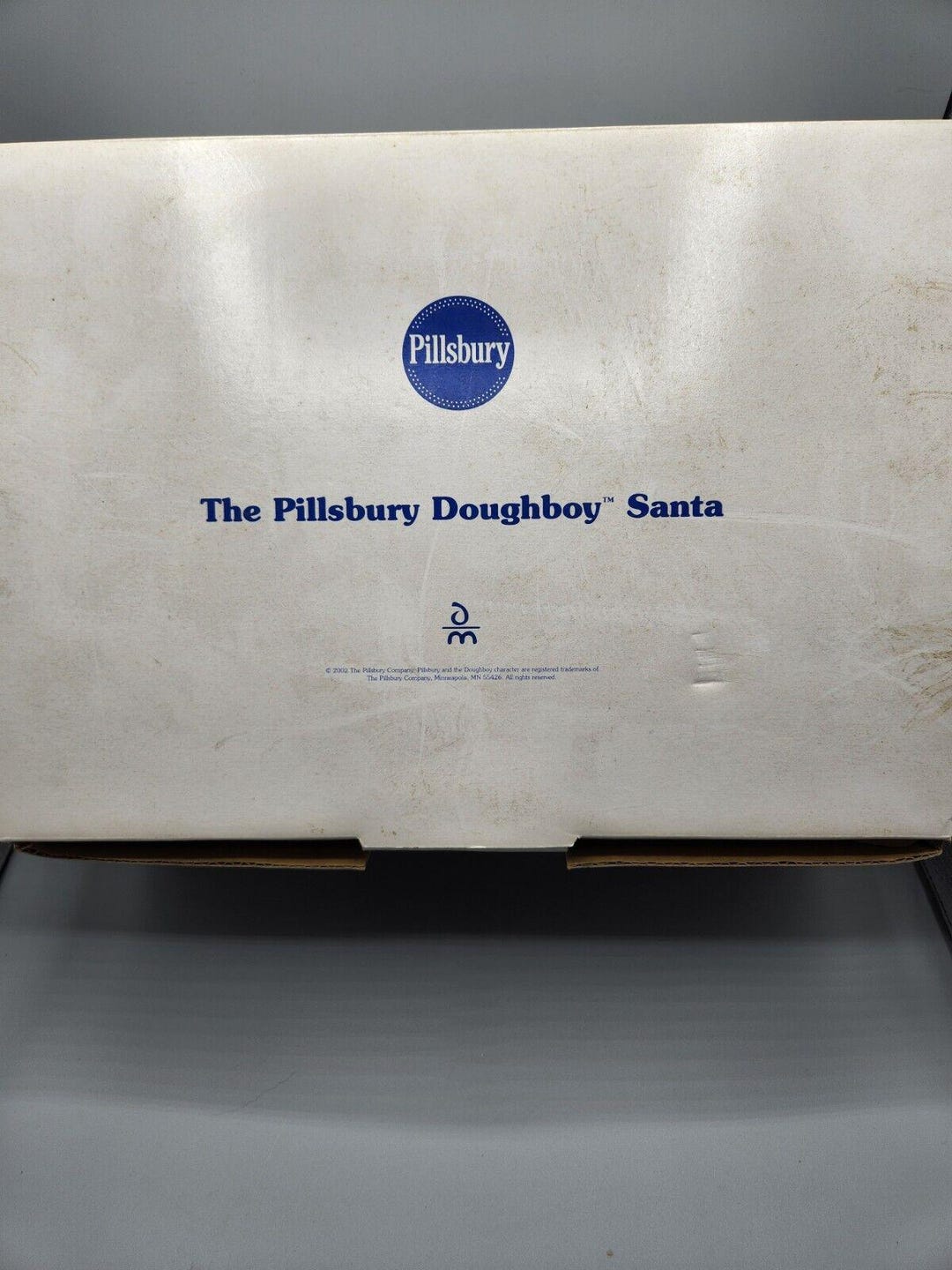 Pillsbury Doughboy Santa Porcelain Doll Danbury Mint Christmas Figurine ...