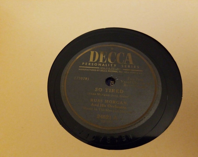 78 RPM Record Collection 40's & 50's - Vintage Collectibles - Etsy