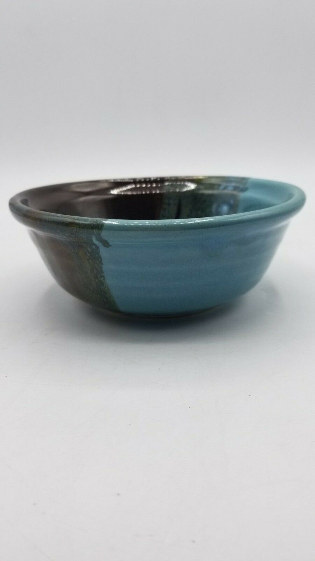 Neher Clay in Motion Handmade Ceramic Dessert Bowl in Ocean - Etsy