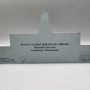 Hometowne Collectibles Ellen Clarke Bertrand Library, Bucknell ...