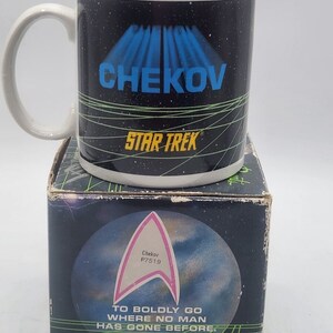 Hamilton Gifts Star Trek Chekov P7519 Mug - Etsy