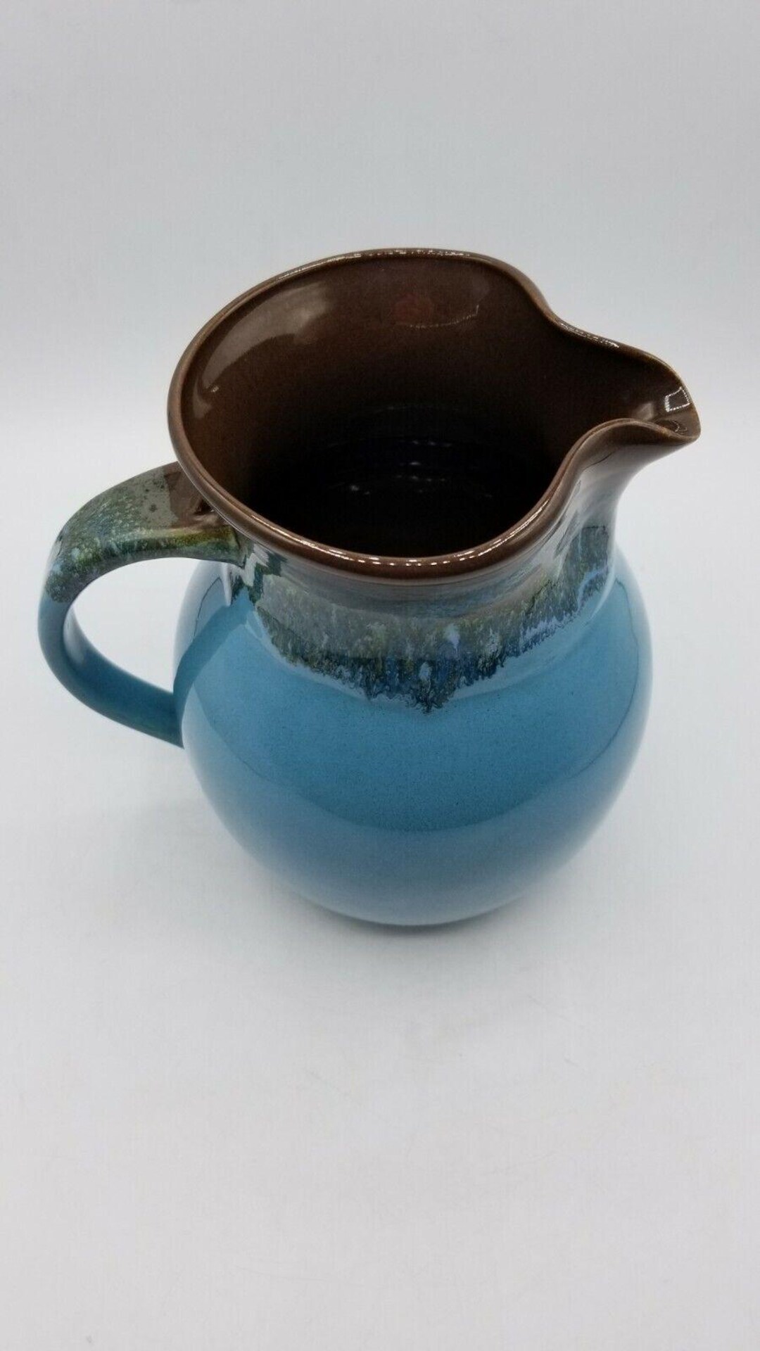 Neher Clay in Motion Handmade Ceramic Large Pitcher in Ocean Tide - Etsy