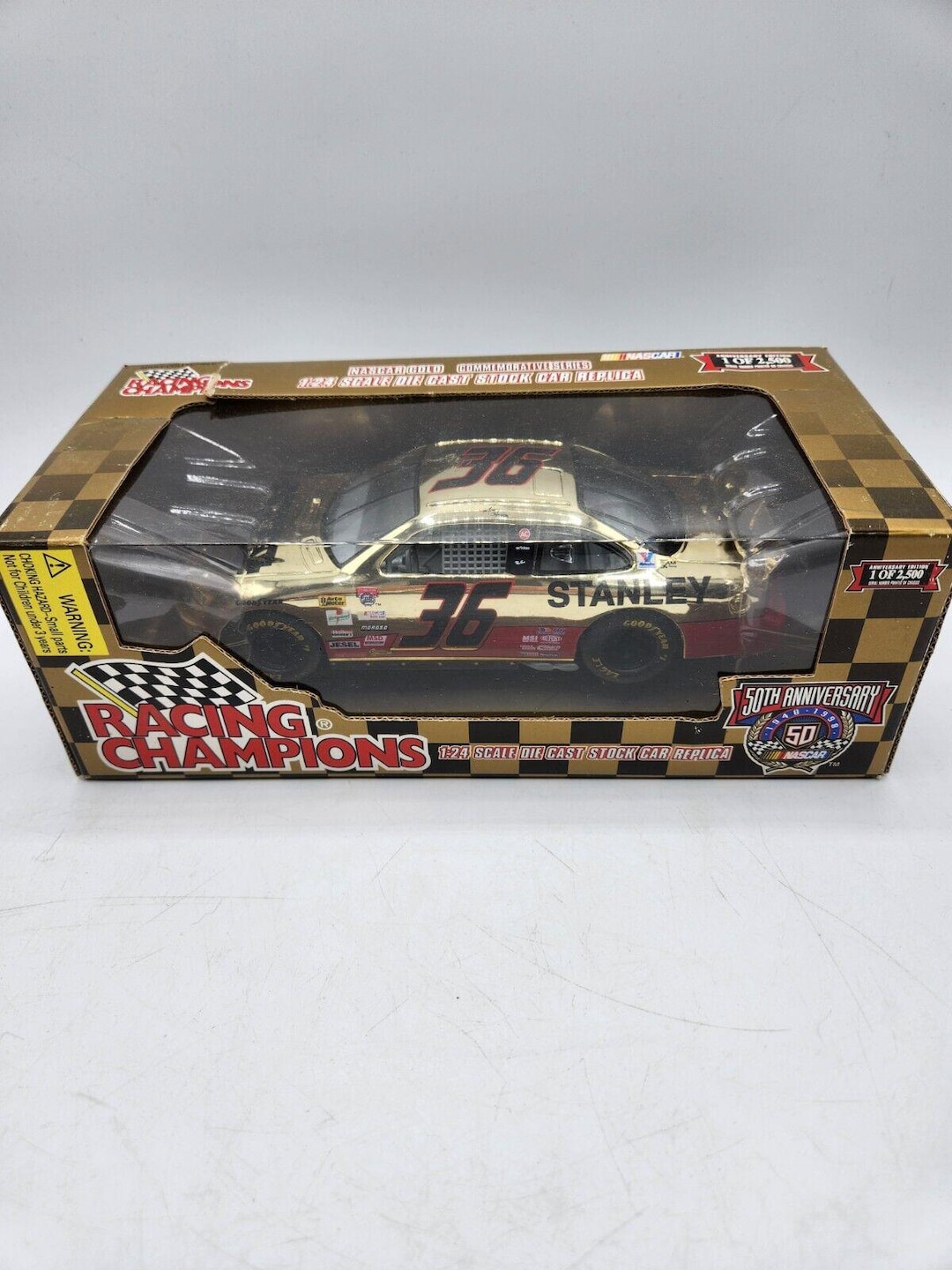 Racing Champions #36 Matt Hutter Nascar Stanley Gold 1/24 Racing ...