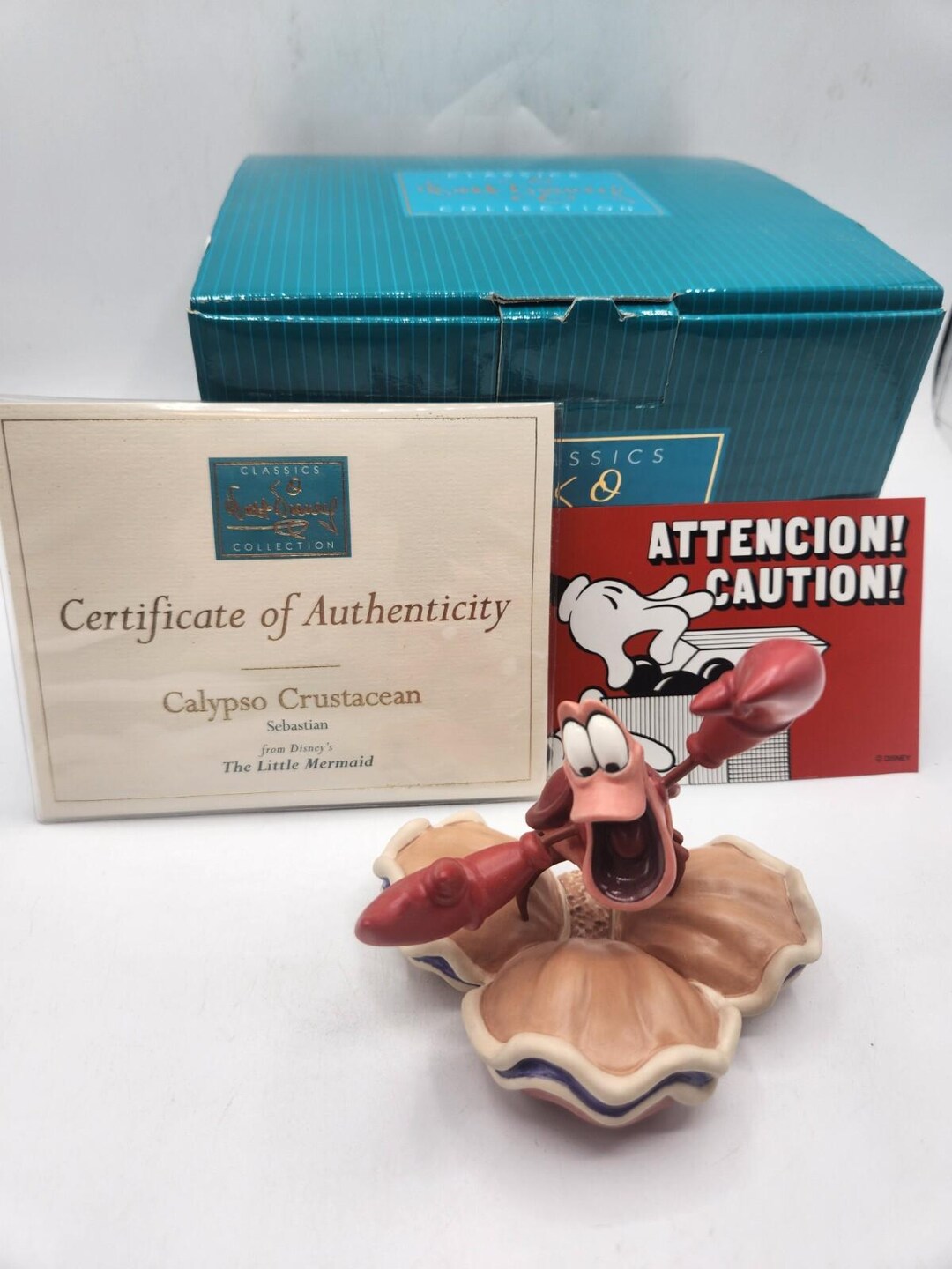 WDCC Calypso Crustacean Sebastian Little Mermaid - Etsy