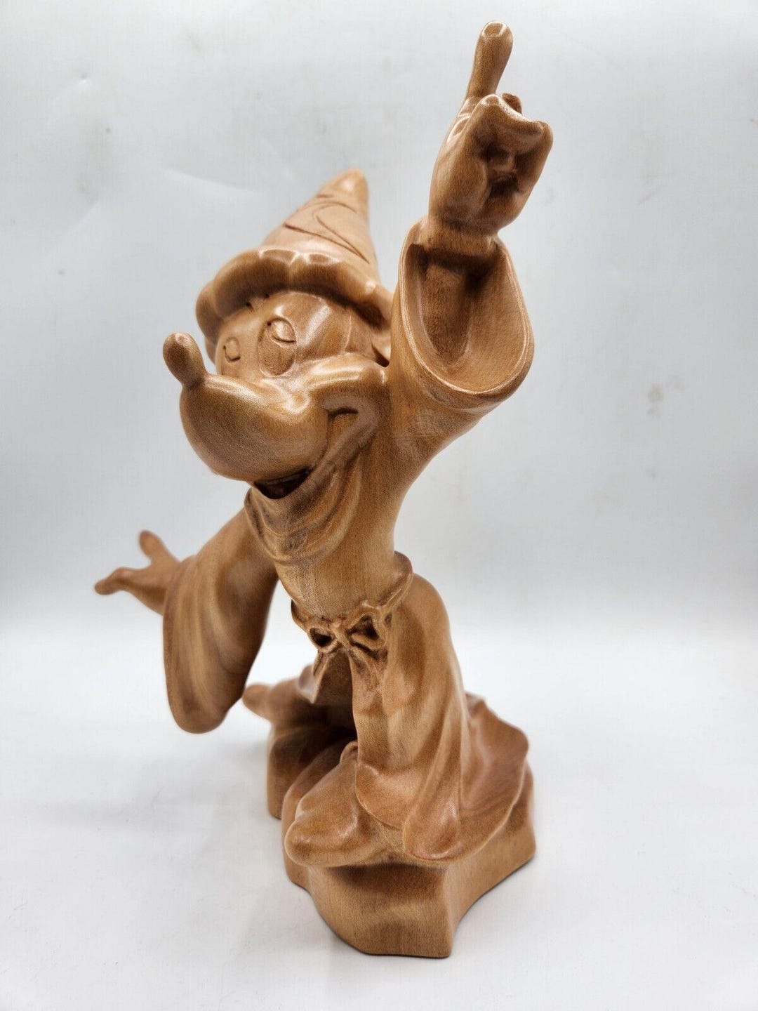 Disney Mickey Mouse Fantasia Wood Carving - Limited - Etsy