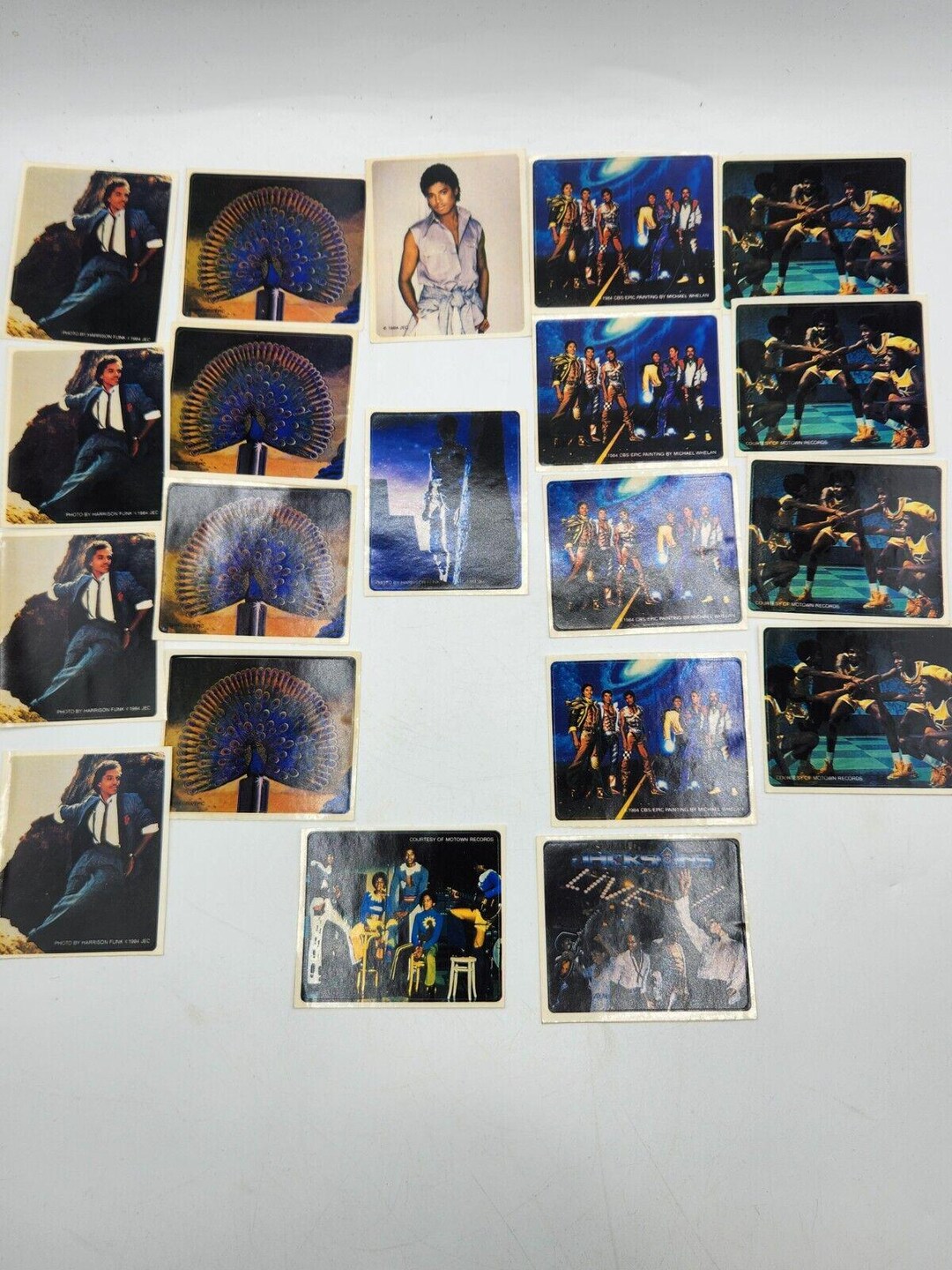 1984 Kellogg's Jackson 5 Michael Jackson 20 Sticker Lot - Etsy