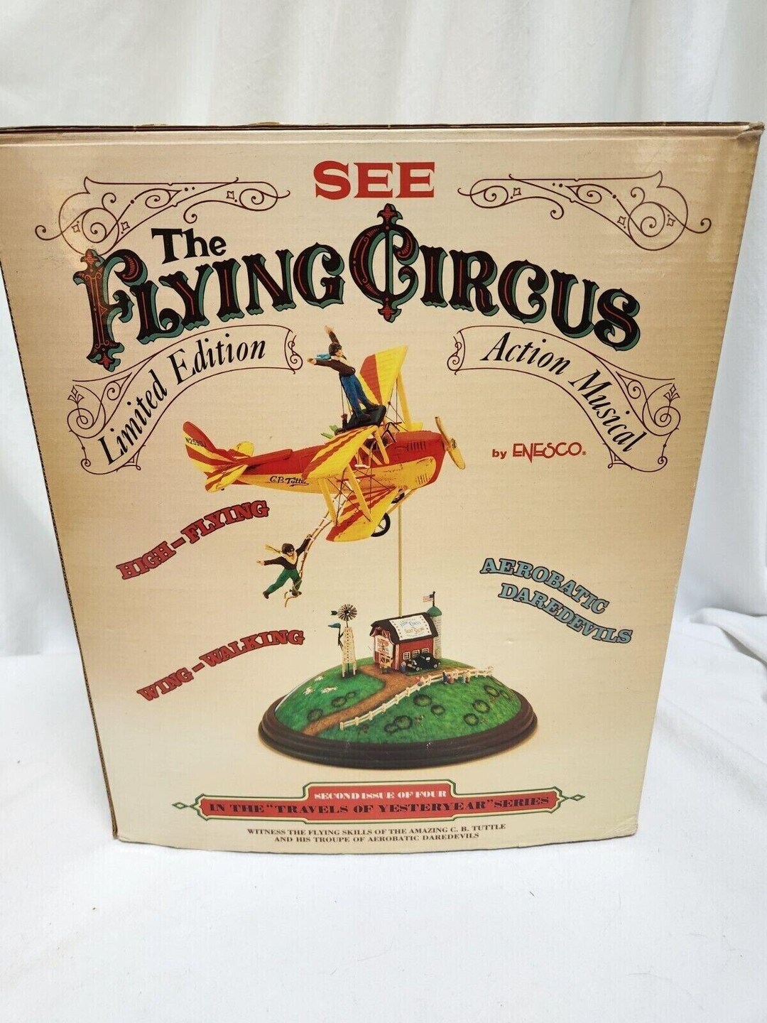 Enesco Limited Edition the Flying Circus Music Box With COA EN3216 - Etsy