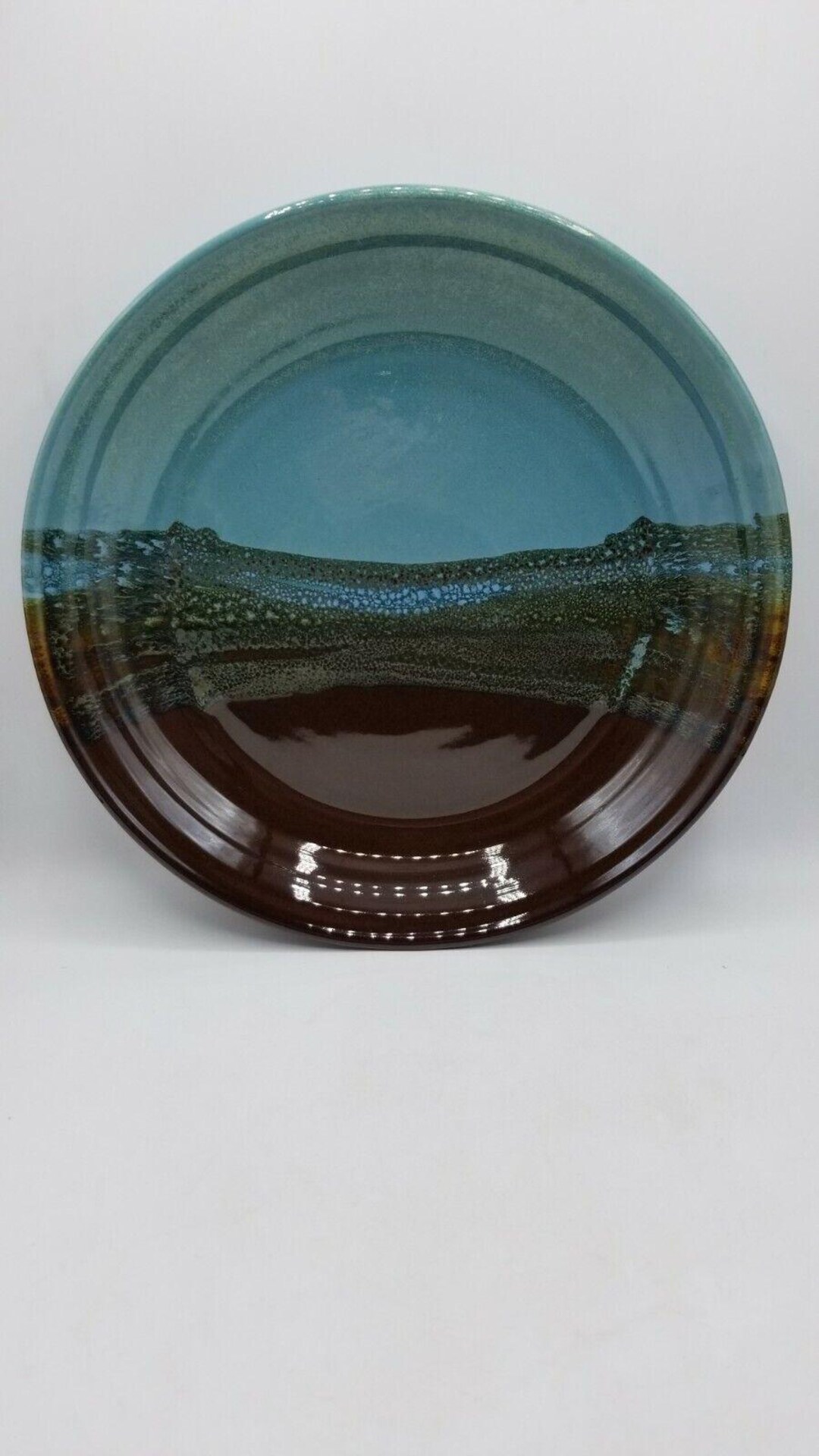 Neher Clay in Motion Handmade Ceramic Platter in Ocean Tide - Etsy