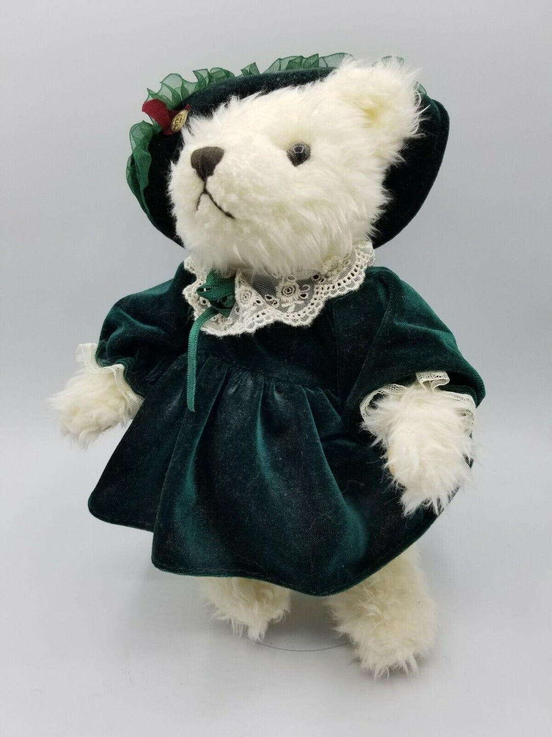 Pickford Bears Brass Button Collection 10" Bianca, Bear of Love - Etsy