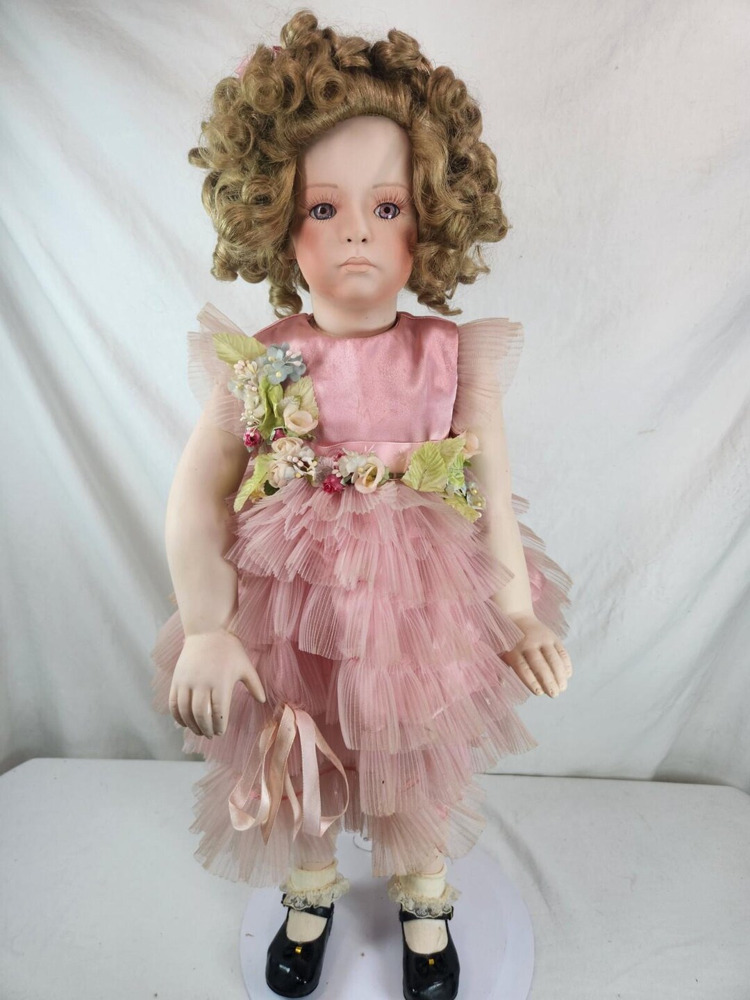 Royal Treasure Shirley Porcelain Doll, Raven Stone, Limited Ed - Etsy