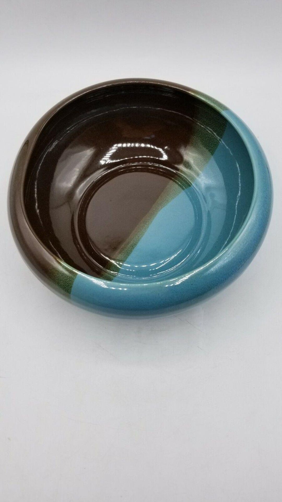 Neher Clay in Motion Handmade Ceramic Bowl in Ocean Tide - Etsy