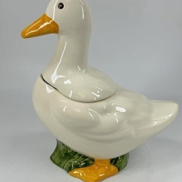 Goose Cookie Jar - Etsy