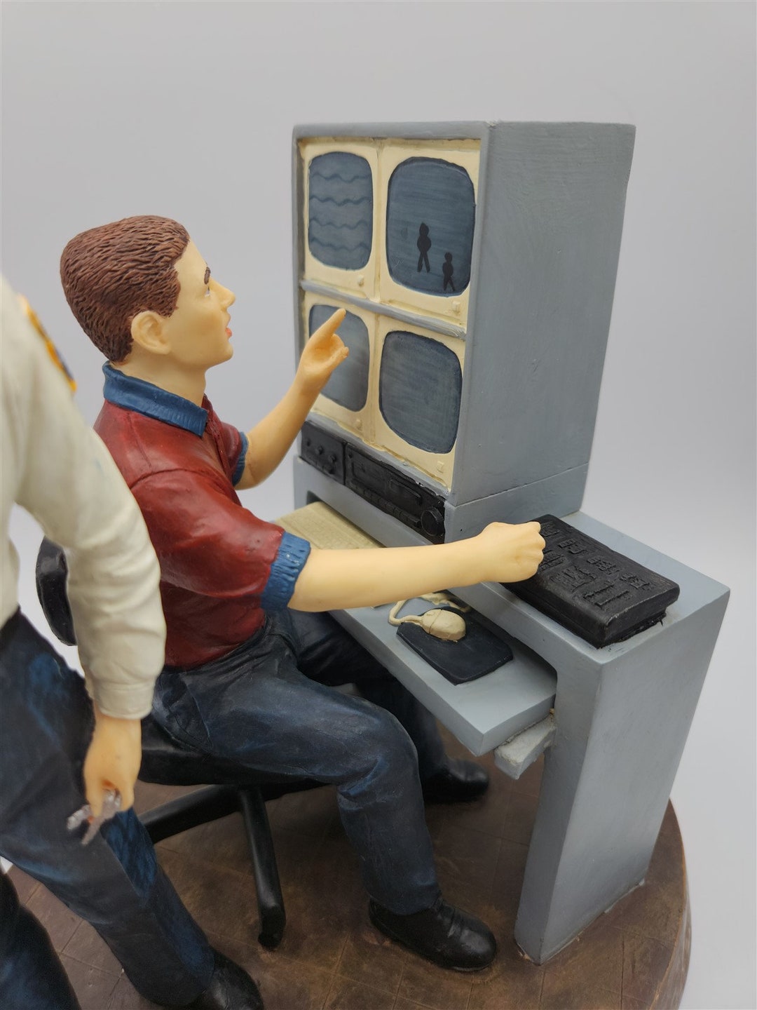 Pinkerton Security Services Dispatch Monitoring Figurine - Etsy