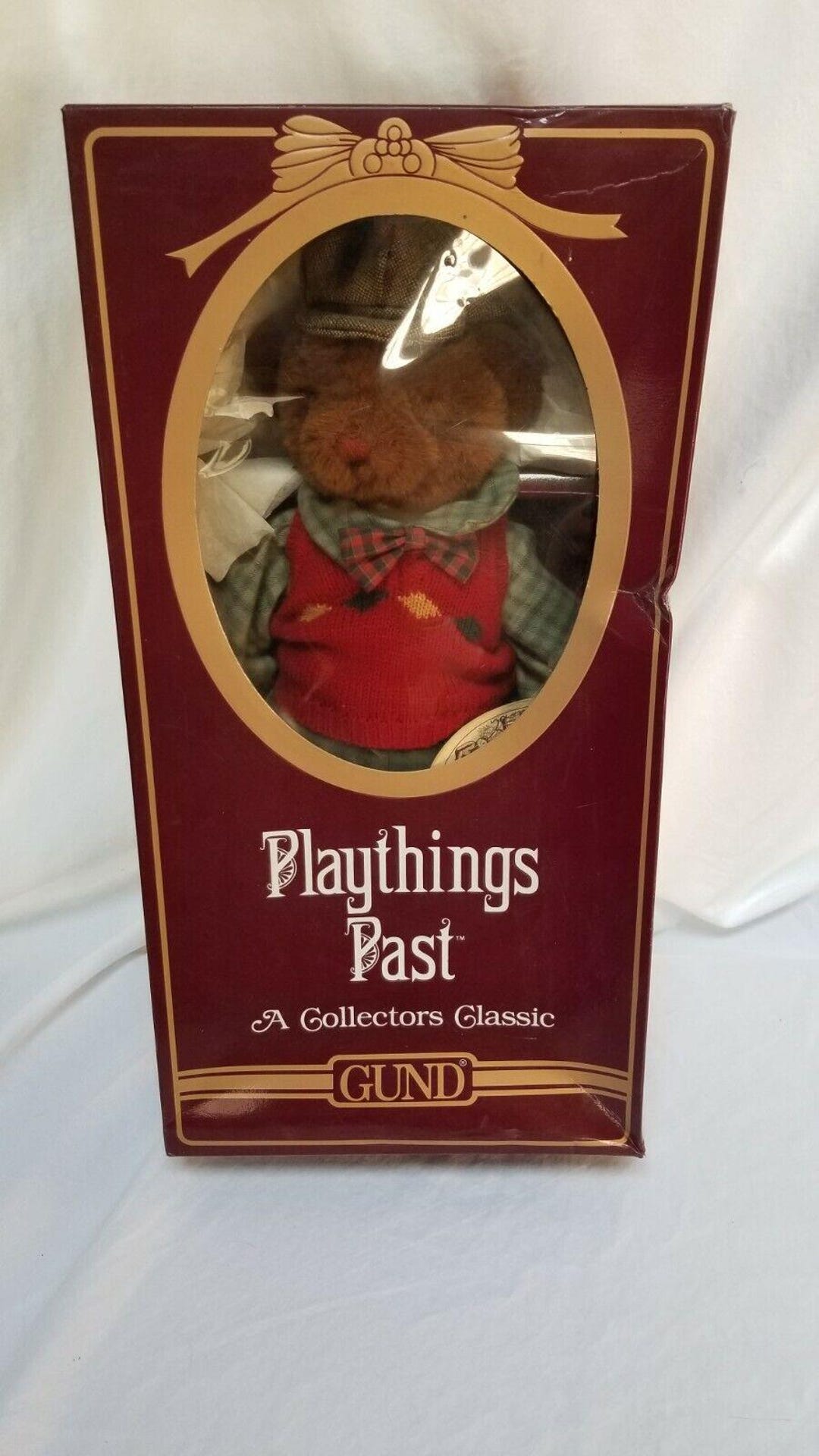 1983 Vintage Gund Playthings Past Teddy Bear 'willie' #8131 - Etsy