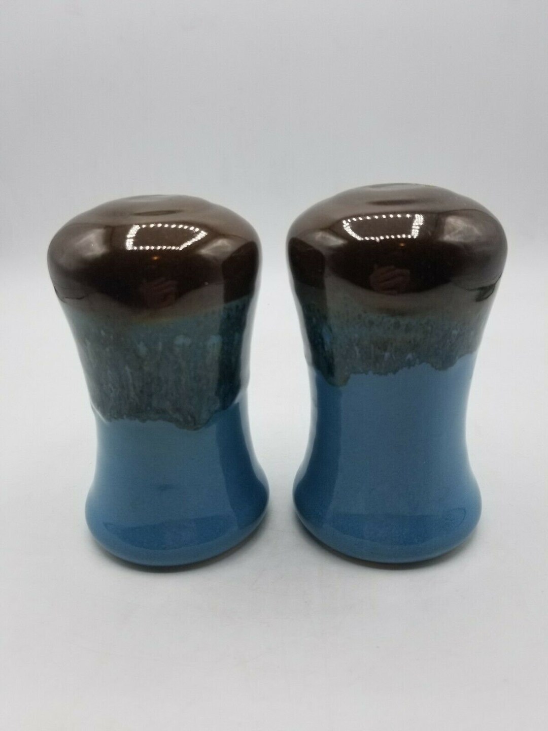 Neher Handmade Ceramic Salt & Pepper Shakers Clay in Motion Ocean Tide ...