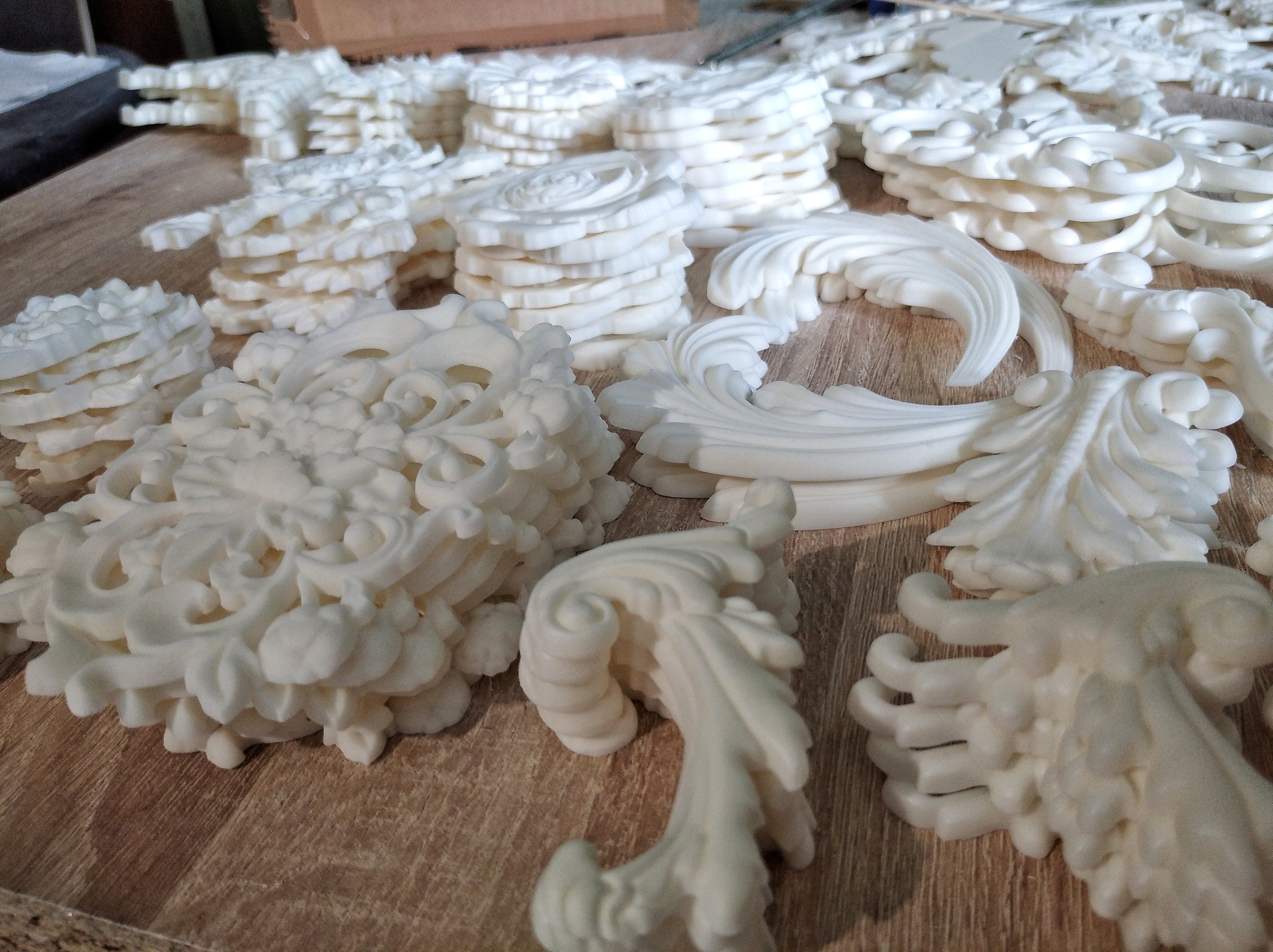 Roses Resin Flowers Bush Furniture Makeover Decorative - Etsy
