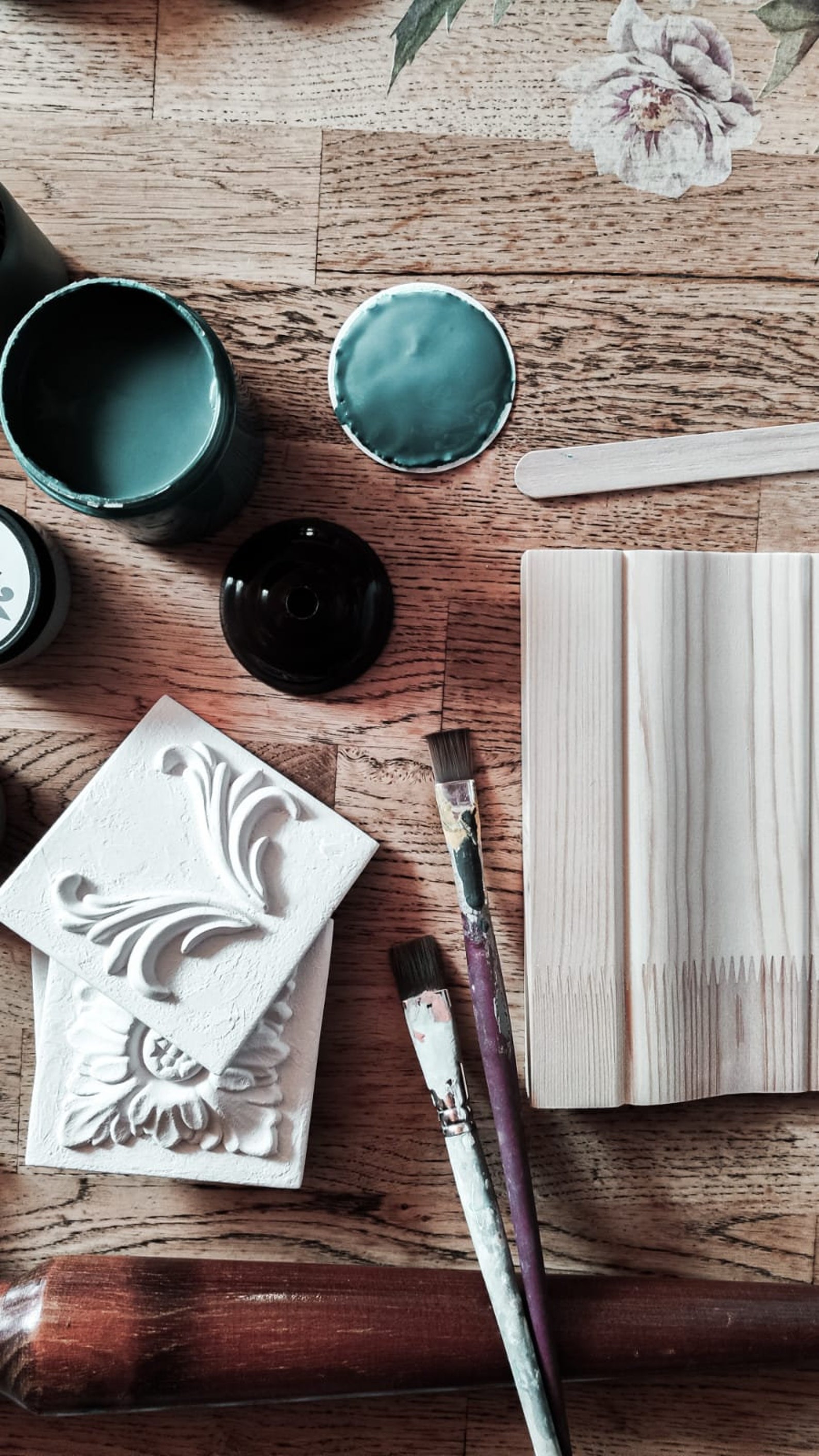 Decorative Tile Fish / Gypsum Tiles / Decorative Tiles / Chic | Etsy