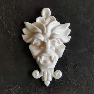 Chinoiserie Demon Head / Horror Decoration, Furniture Appliques, Wall ...