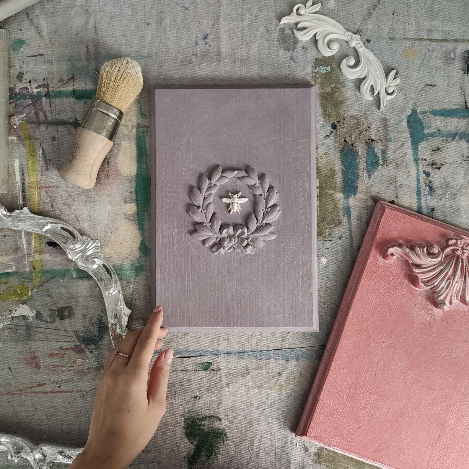 Wreath Mold Wreath Applique Wreath Mould Molds for Clay - Etsy