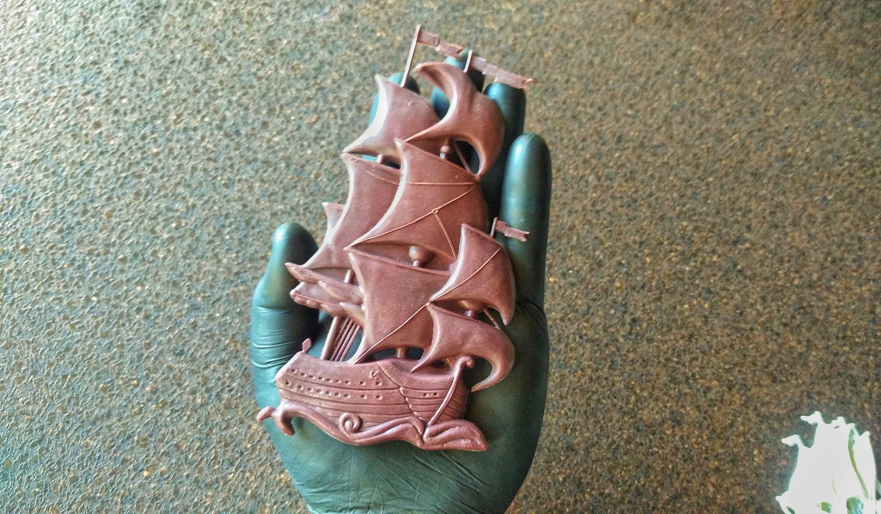 Frigate Resin Applique, Boat Moulding, Furniture Appliques, Little ...
