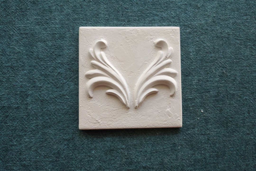 3D Square Tile 10x10cm 394in Vintage Tiles Shabby Chic - Etsy