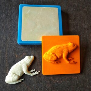 Frog 3d Tile Mold , Silicone Mould , Toad Applique , Concrete Mold ...
