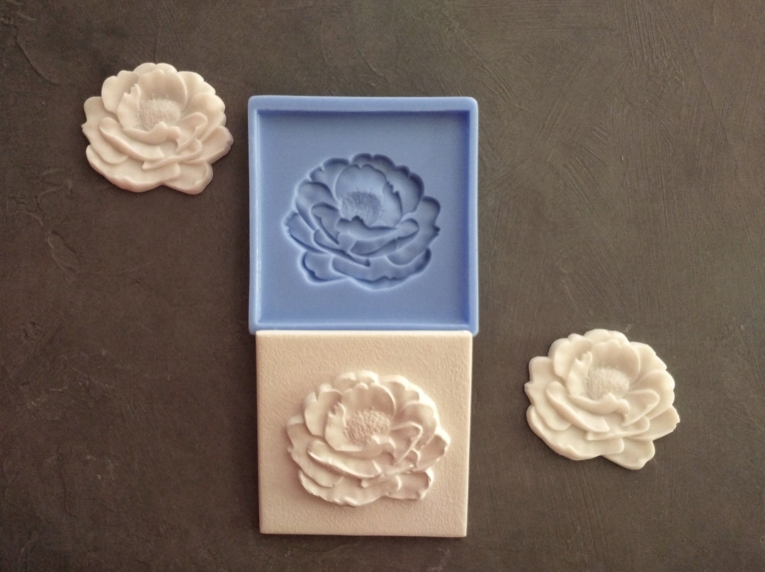 Silicone Tiles Mold Flower , Silicone Forms, Silicone Moulds, Mold for ...