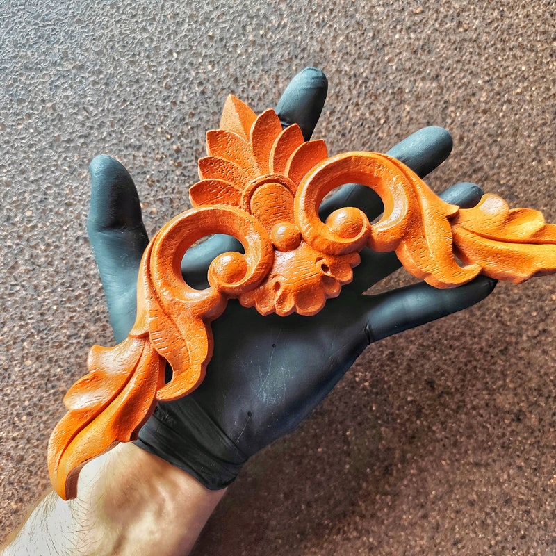 Corner Scroll Decal - Etsy