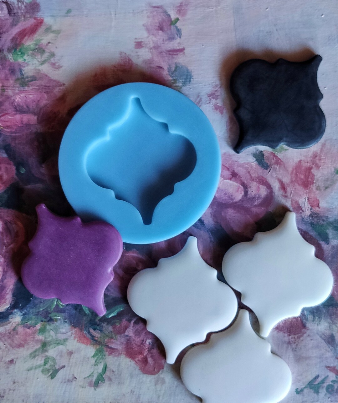 Silicone Mold Rhombus Applique, Mold for Concrete, Mold for Resin, Mold ...