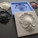 Silicone Mold Tile Sea Shell, Shell Applique, Tile Mould, Shell ...