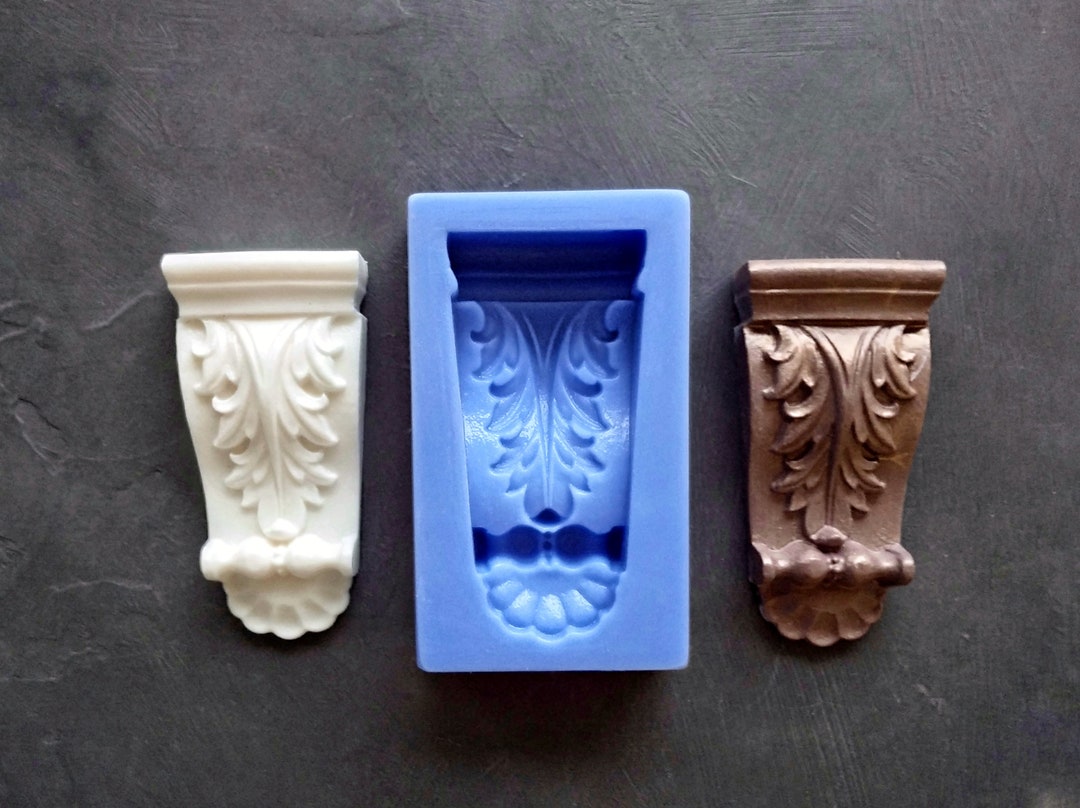 Silicone Mold Bracket Furniture Applique Bracket Mold Decorative ...
