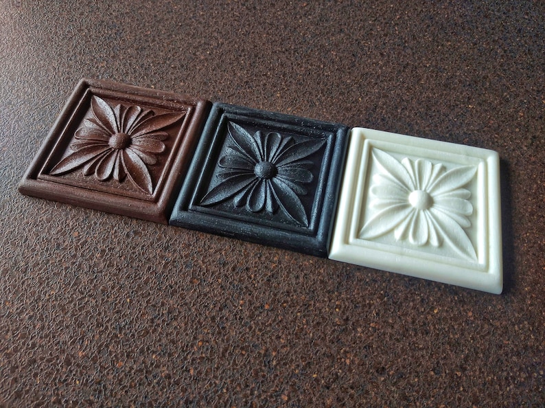 Mold for Square Tile With Texture Tiles Mold Mold for - Etsy