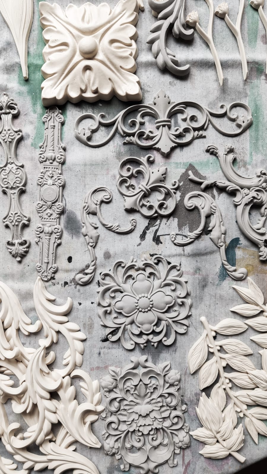 Wreath Mold Wreath Applique Wreath Mould Molds for Clay - Etsy