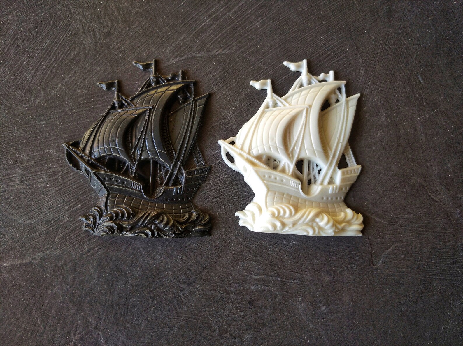 Sailboat Silicone Mold for Applique , Little Frigatt Onlay Mold ...
