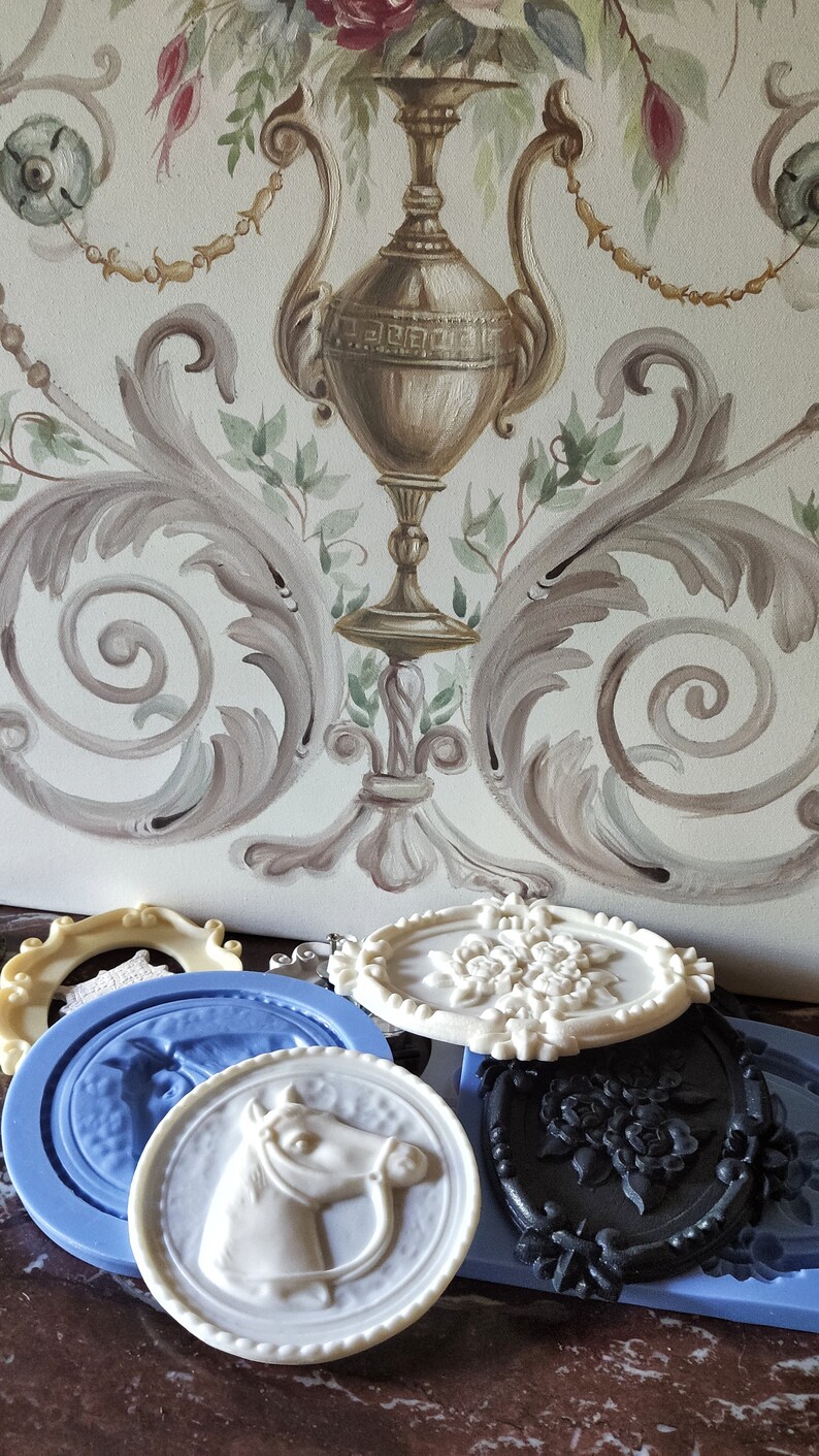 Silicone Mold Flower Bouquet / Applique Mold / Silicone Mold / - Etsy