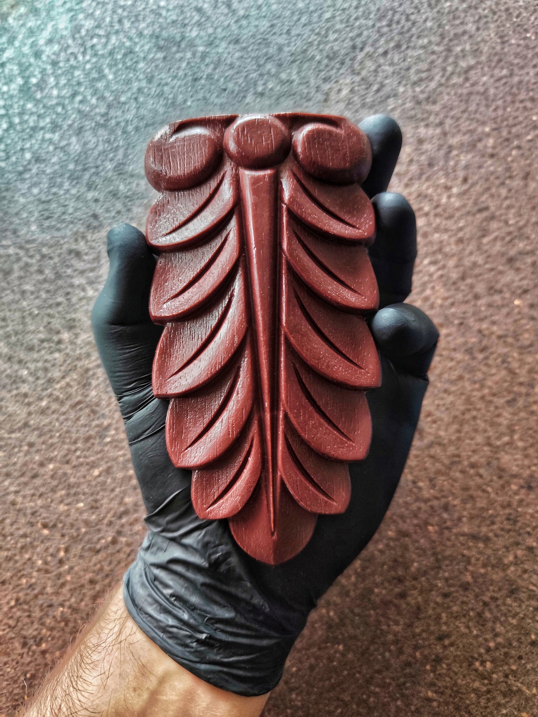 Furniture Resin Acanthus Overlays 2pcs | Furniture Decorative Bracket ...