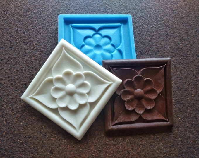 24"x 24"x1/2" Cement Tile Mold, DIY Concrete Tile Mold, Custom Molds ...