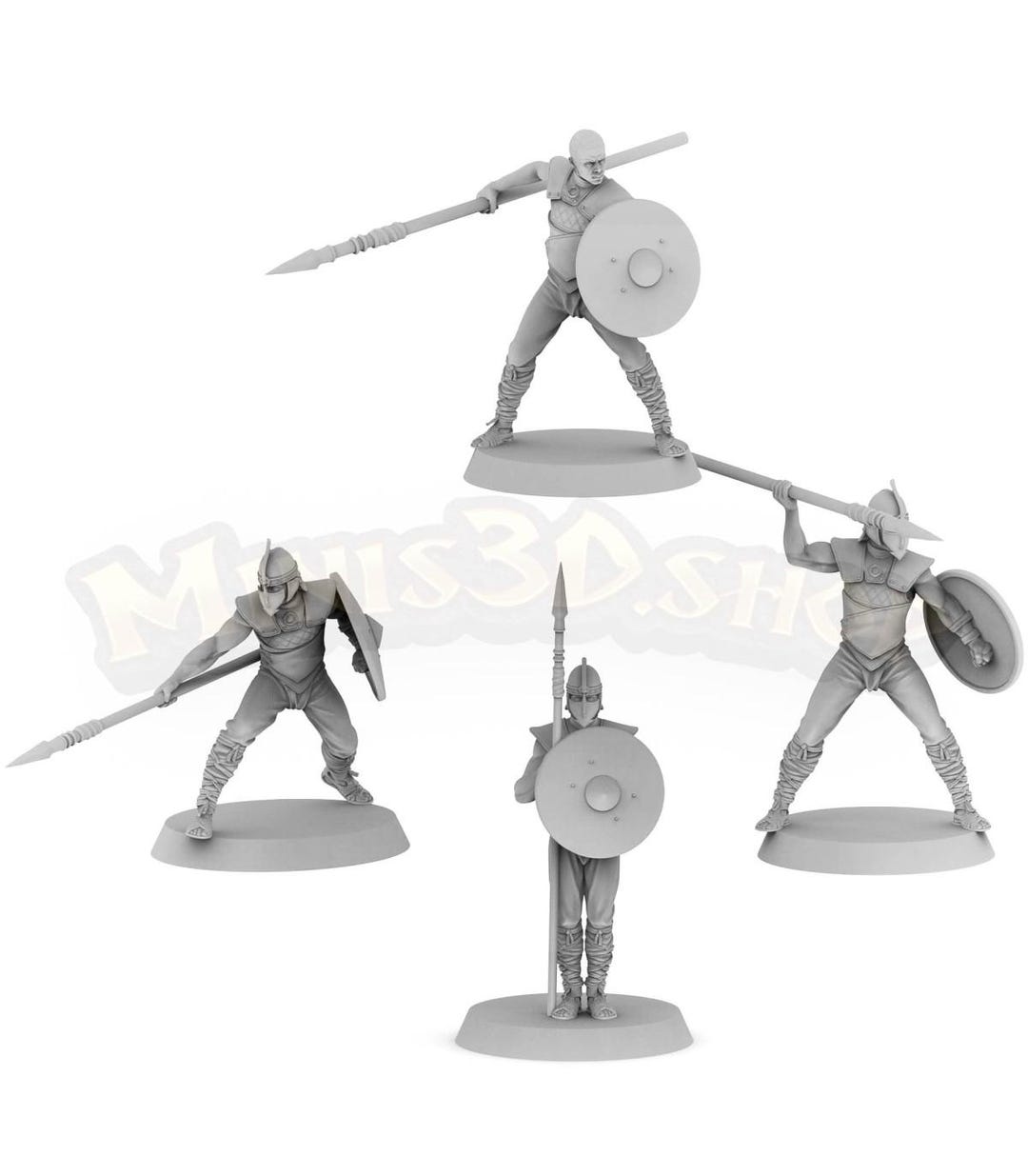 Unsullied of the Astapor Guard PACK (4M) GT080 - Etsy Australia