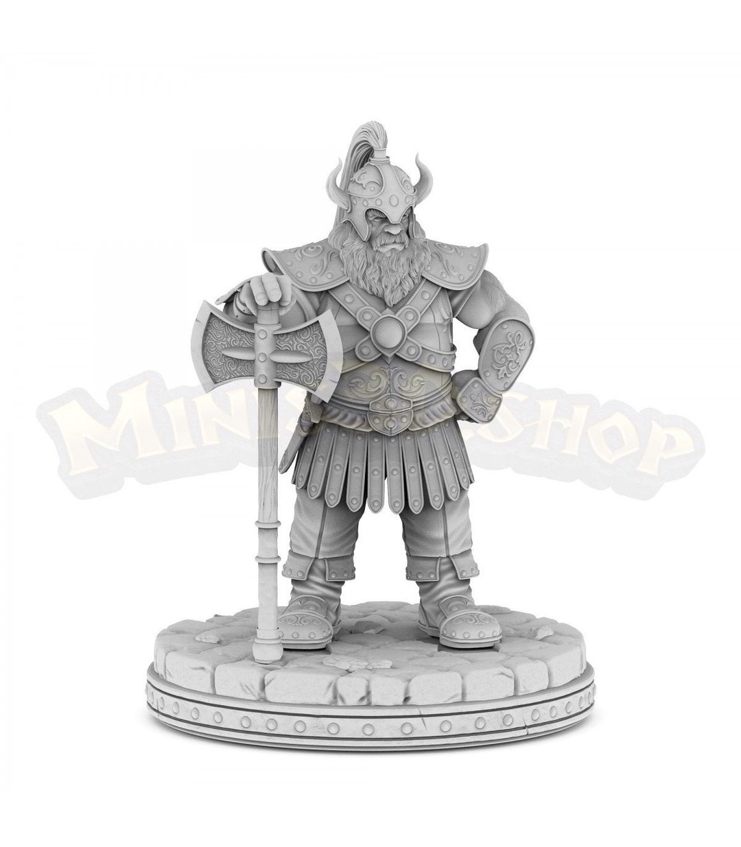 Flint Fireforge Dwarf Warrior PR126 - Etsy