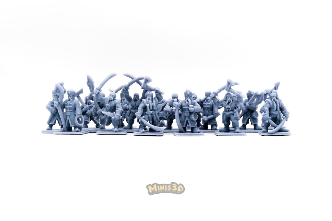 Cossacks Kislev, Pirates 2 - HQ Dungeon by Minis3d - Etsy