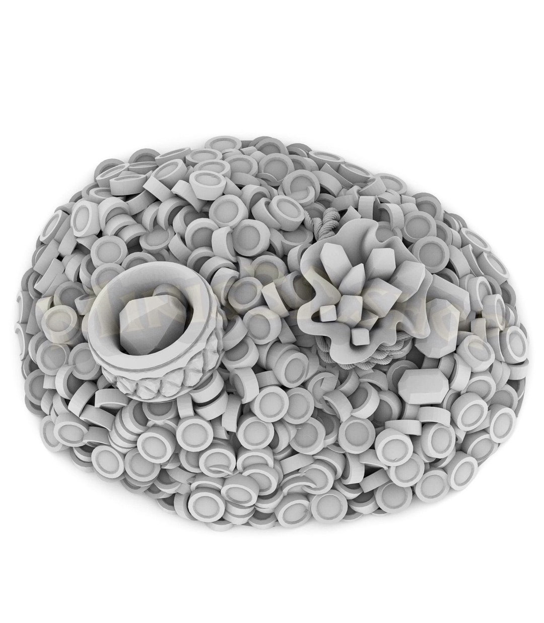 Stack of 7 Shiny Coins VA510 - Etsy