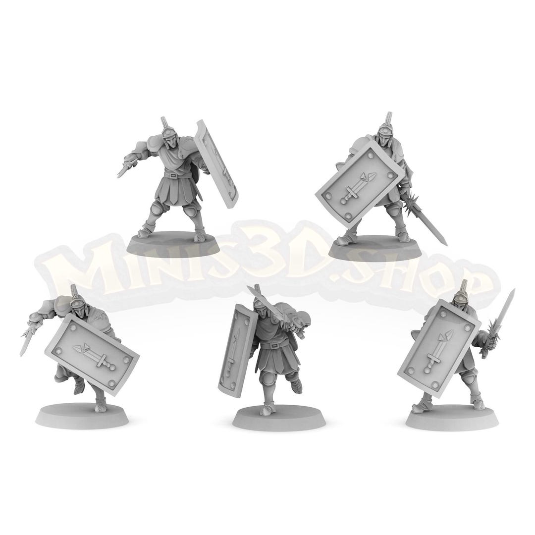 Tempest Warrior - HQ Dungeon by Minis3d - Etsy