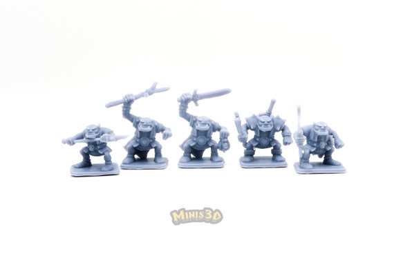 Miniature Toys Heroquest By Enfenix Orc Custom Minis3D Toys etna.com.pe