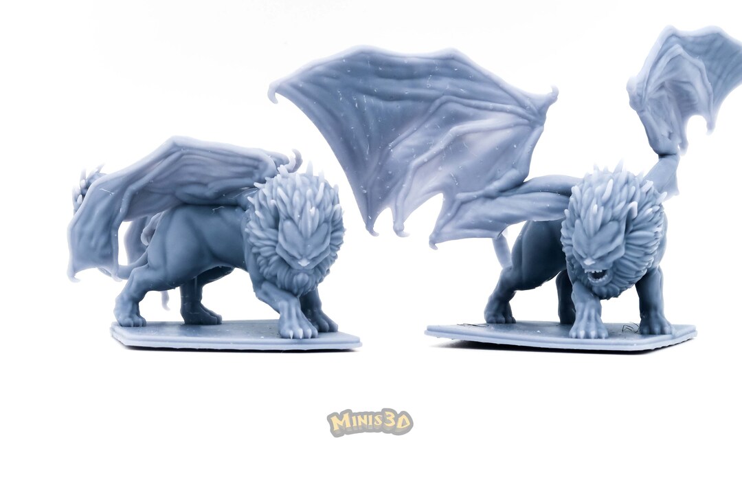 Manticore HQ Dungeon by Minis3d - Etsy