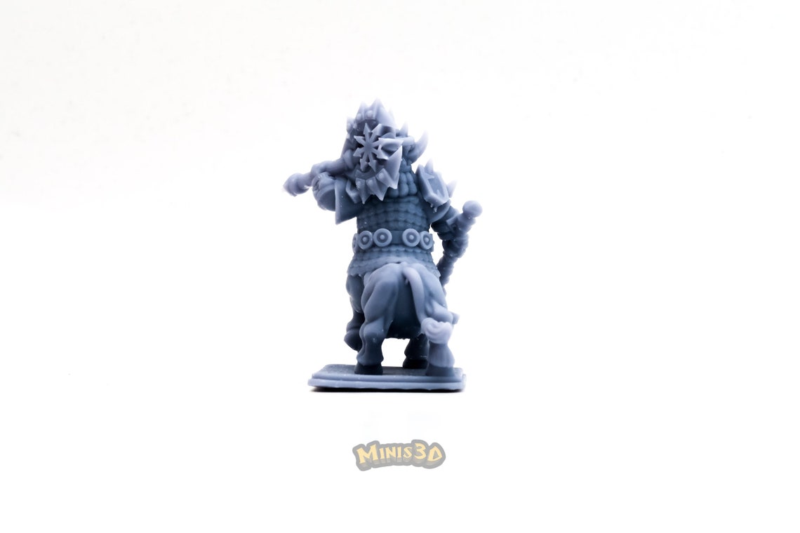 Dwarf Bull HQ Dungeon by Minis3d | Etsy