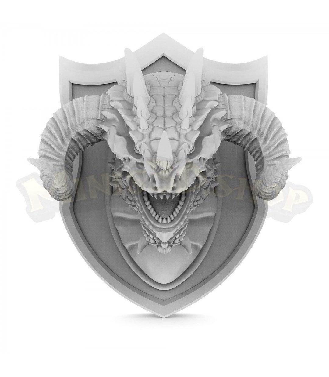 Dragon Head Chimney Trophy CF293 - Etsy