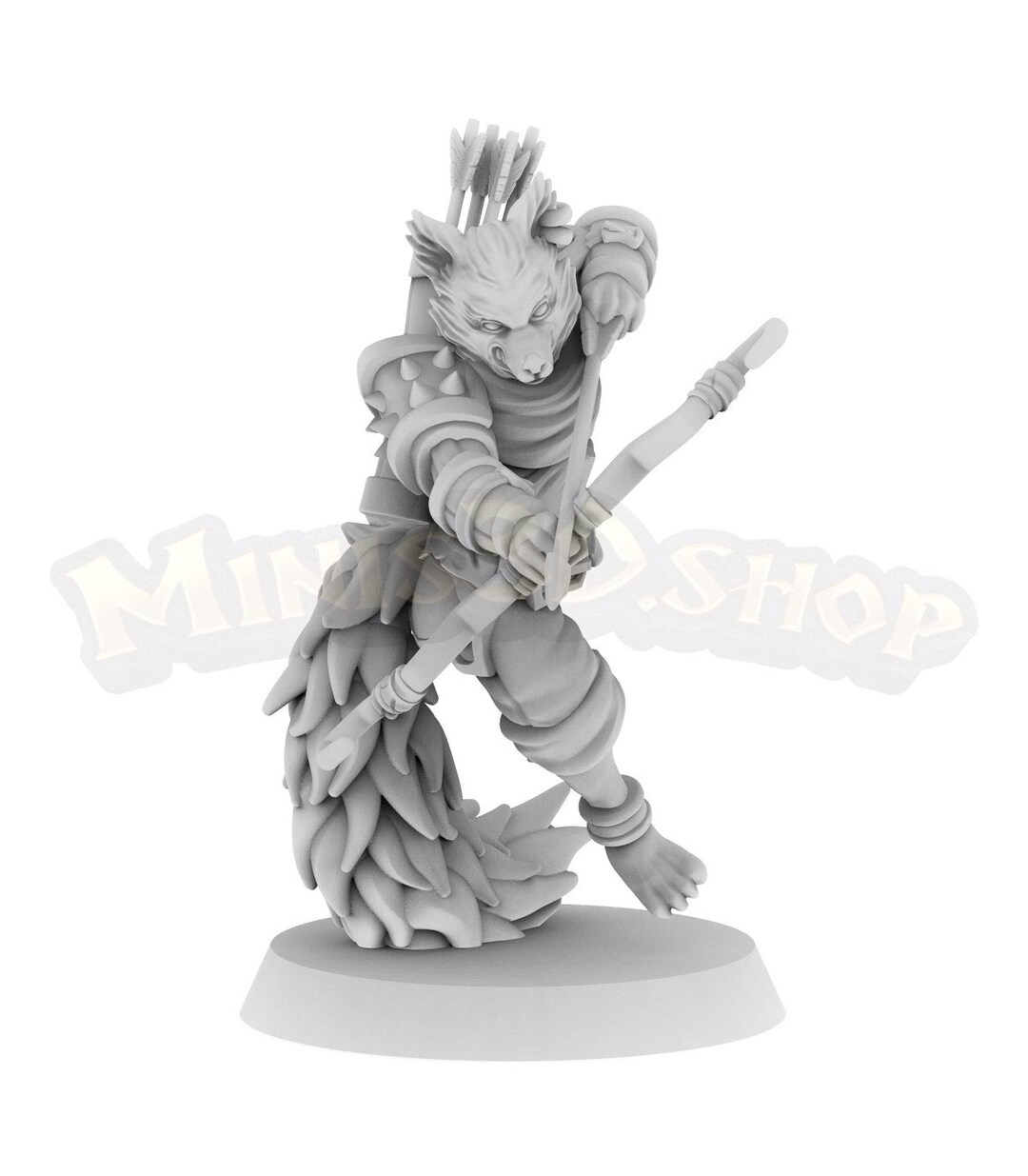 Kazumi Astral Arrow Kitsune Archer GA144 - Etsy