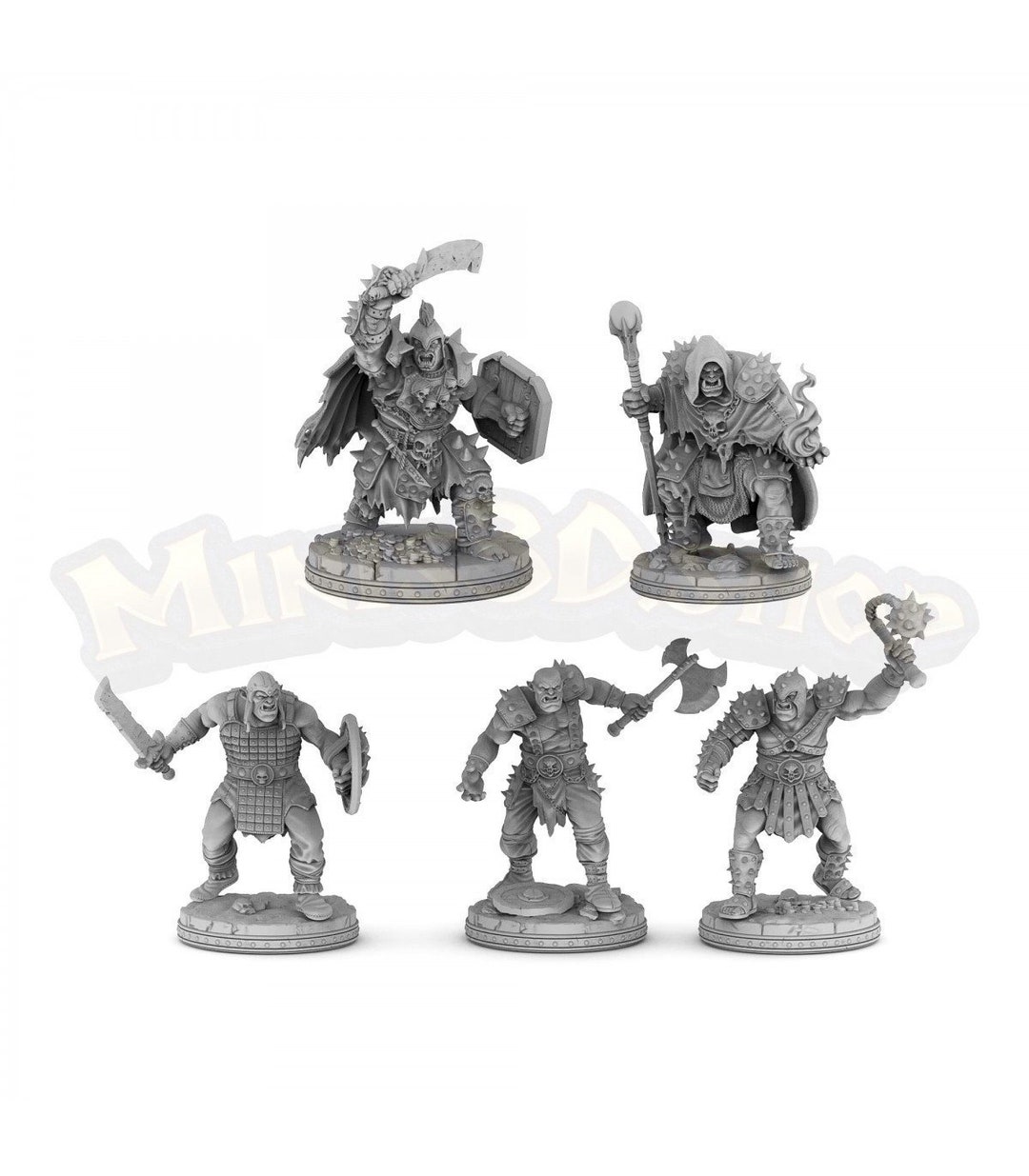 Primal Orcs Pack 5m PR074 - Etsy UK
