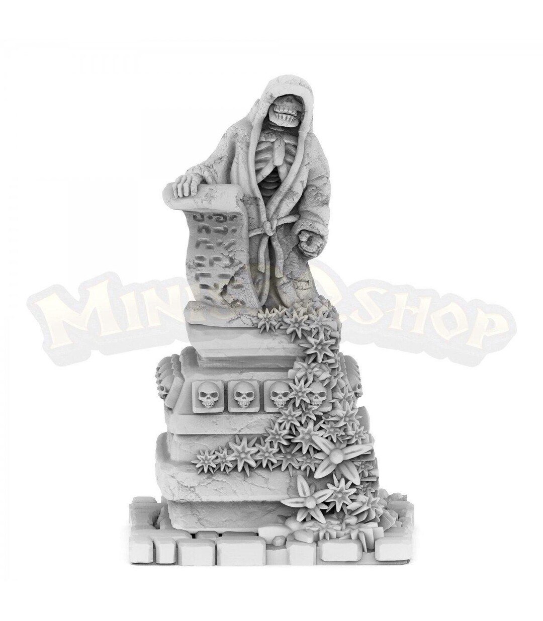 Pedestal Abandoned Fire Statue DR023 - Etsy